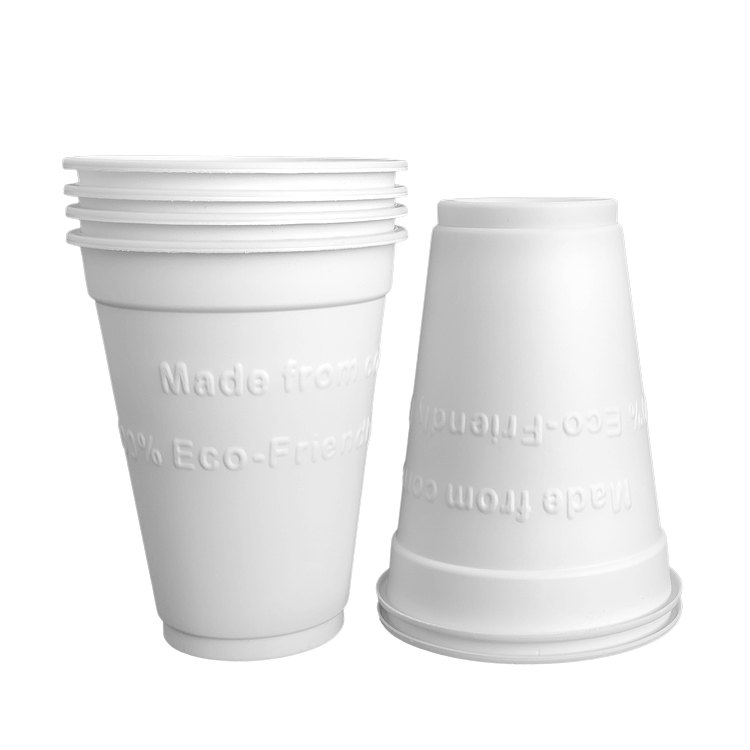 10oz GetBio® Disposable Corn Starch Drinking Cup - Paper Cup Supplier ...