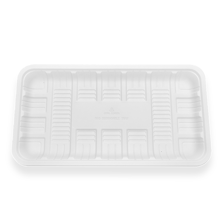 300ml GetBio® Disposable Corn Starch Meat Tray - Paper Cup Supplier ...