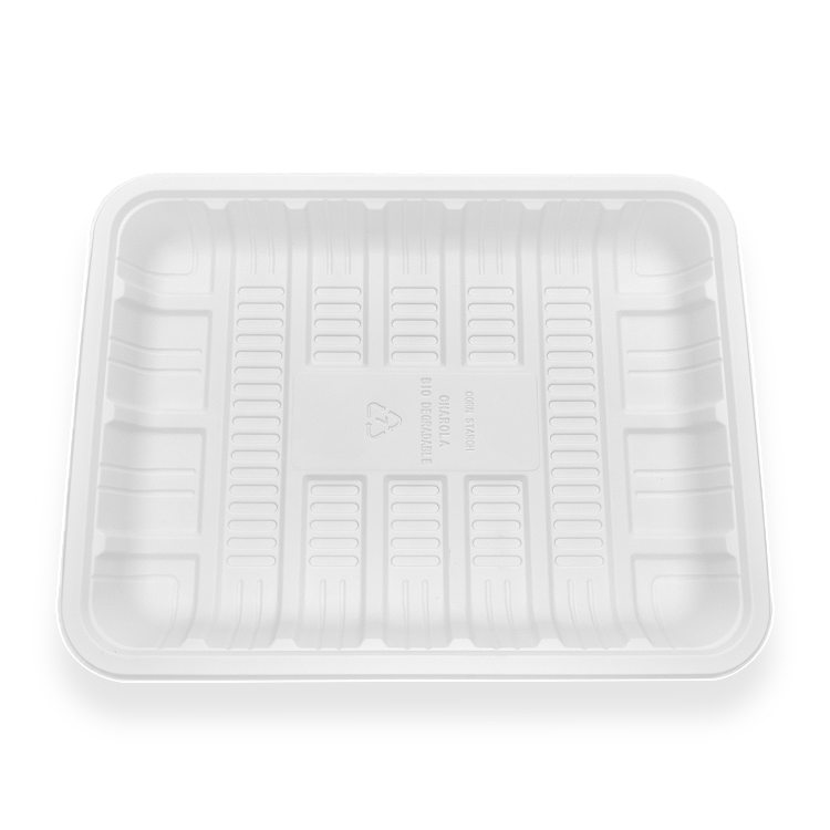 450ml GetBio® Disposable Corn Starch Meat Tray - Paper Cup Supplier ...