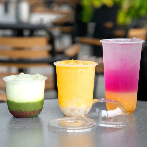 360ml 500ml 700ml U Shape PET PP Clear Cold Soft Plastic Cup